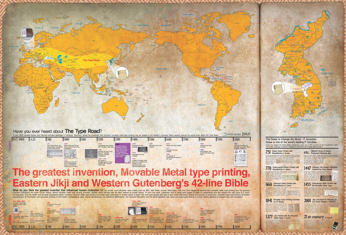 World map – The Type Road